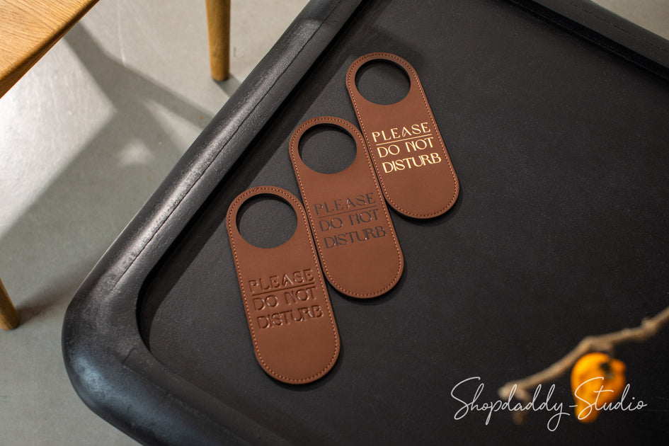 Do Not Disturb Door Signs – Custom Hotel Door Hangers – Shopdaddy-Studio